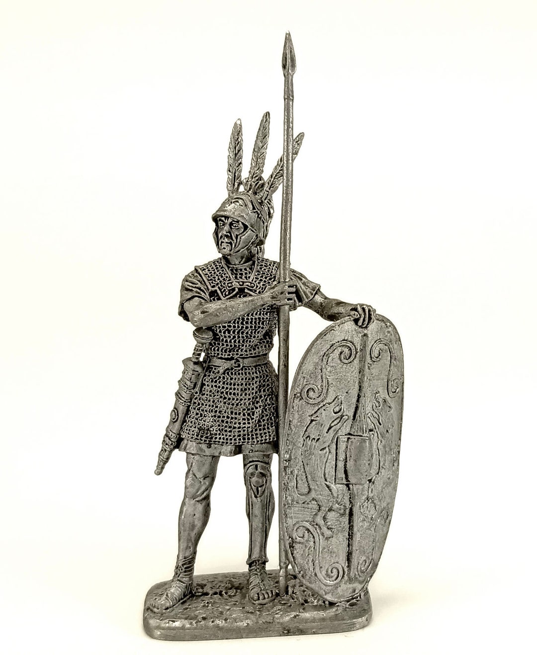 Metal Tin Soldier Historical Miniature 54 Mm Figurine Model Scale 1:32 ...