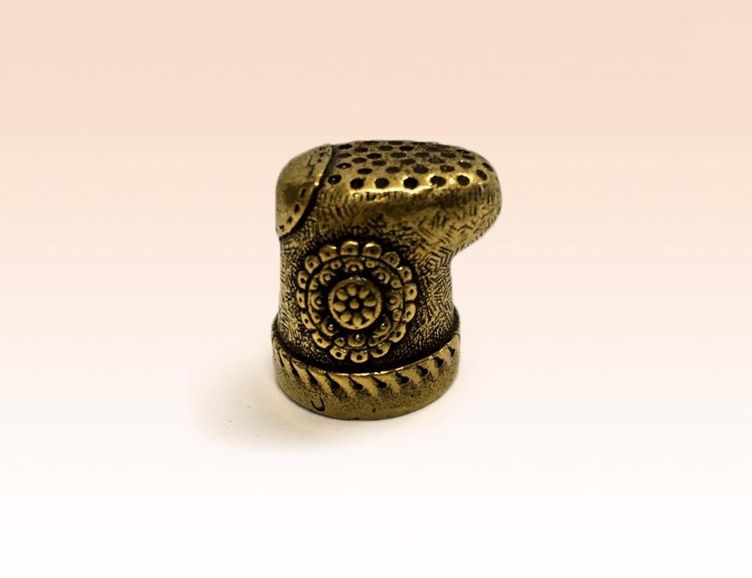 Thimble Felt Boot. Handmade Bronze Casting. Collectible Thimble Boot - Etsy