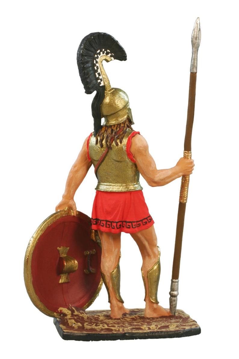 Painted Tin Toy Soldier Historical Miniature 54 Mm Model Scale 1/32 ...