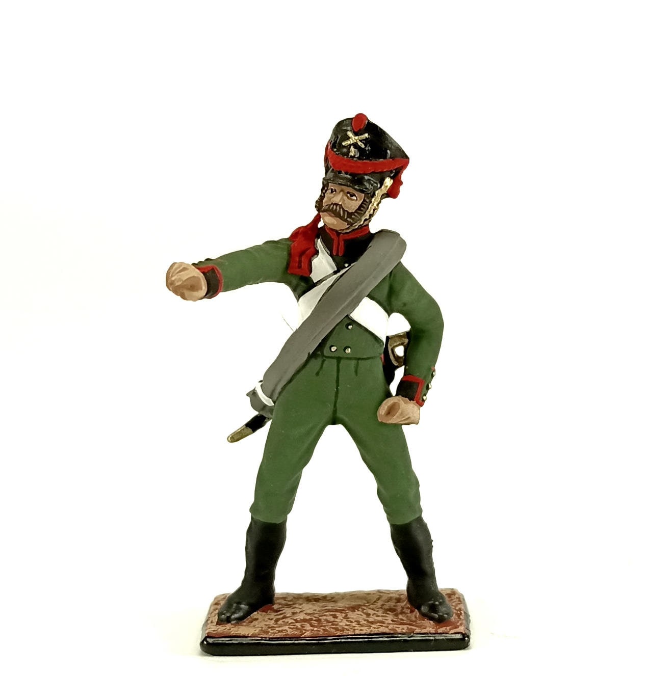 Painted Tin Toy Soldiers 54 Mm Model Scale 1:32 Napoleonic Wars ...