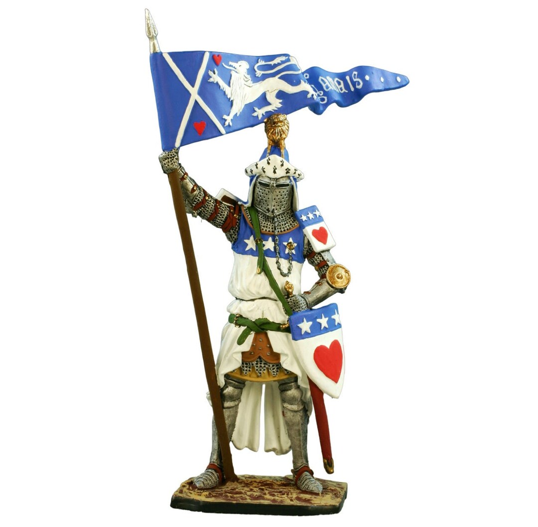 Painted Tin Toy Soldier Historical Miniature 54 Mm Model Scale 1/32 ...