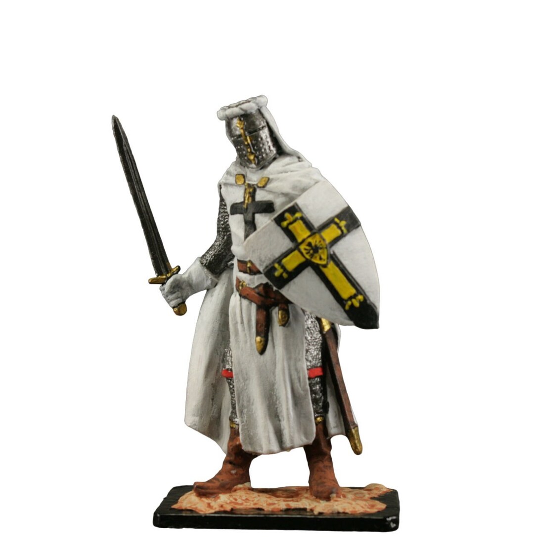 Painted Tin Toy Soldier Historical Miniature 54 Mm Figurine Model Scale ...