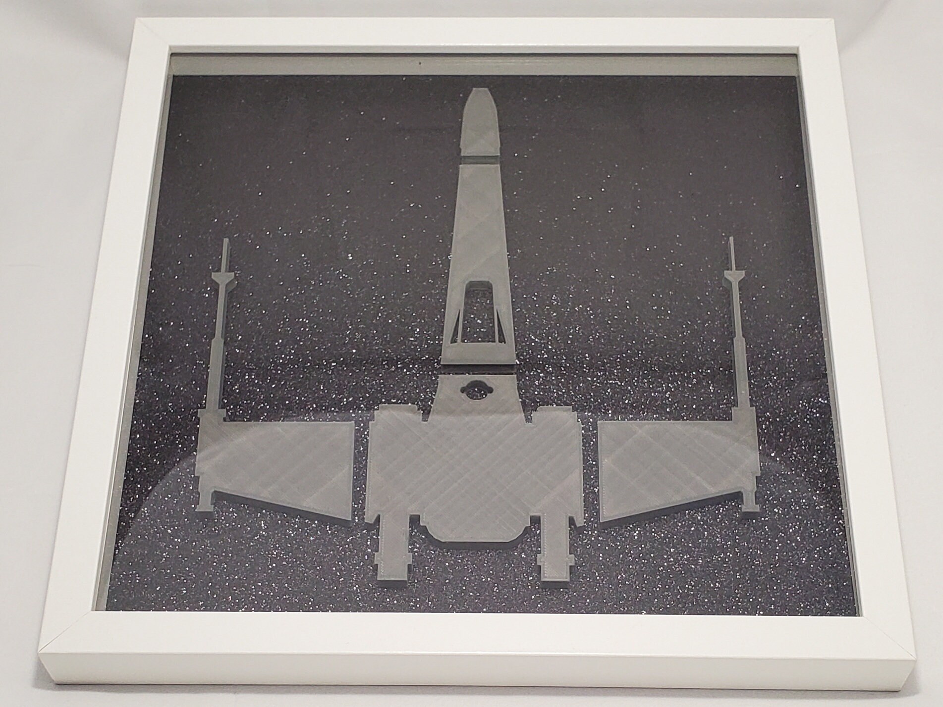 X-wing Wall Art Decoration - Etsy UK
