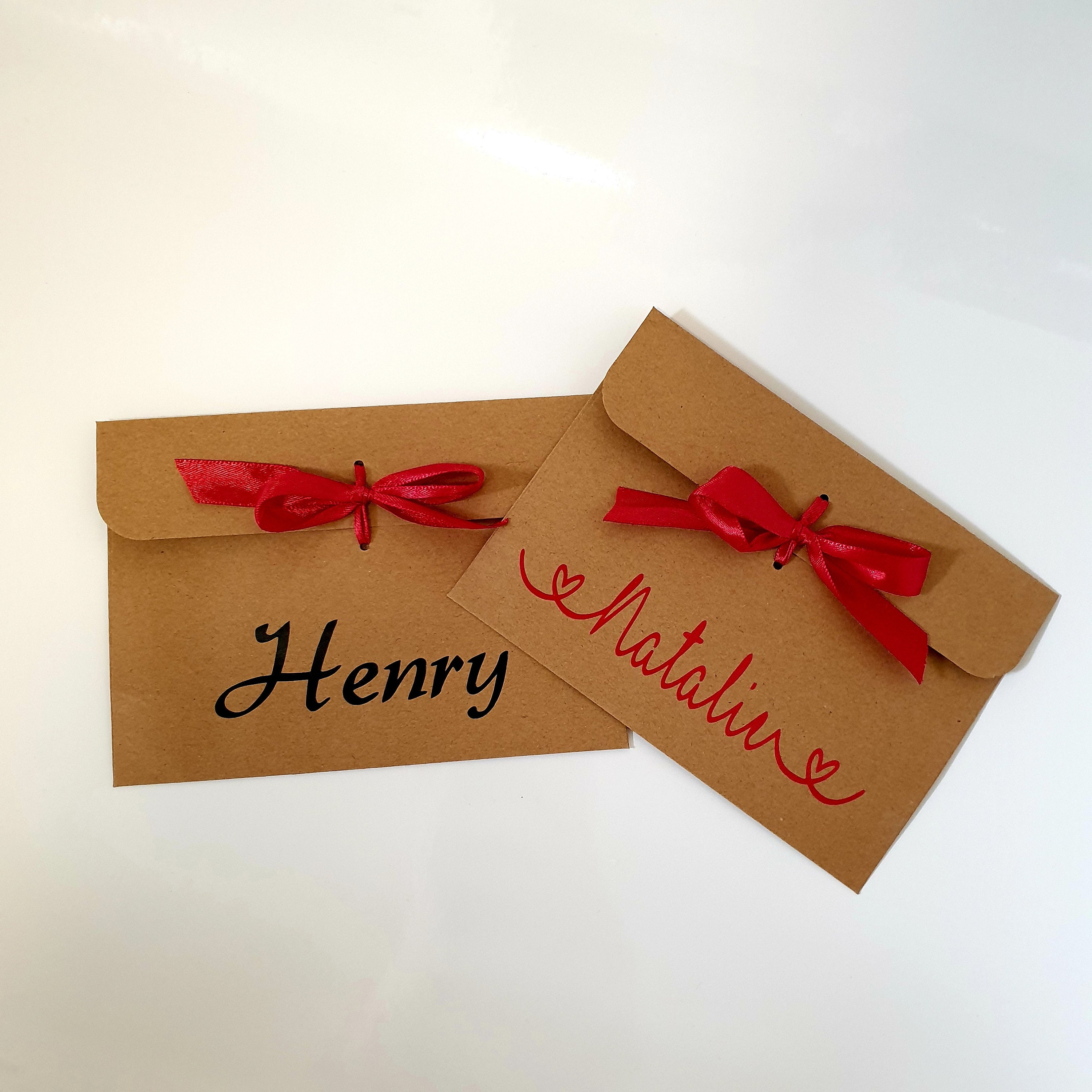 Personalised Money Envelope With Ribbon Money Wallet With - Etsy