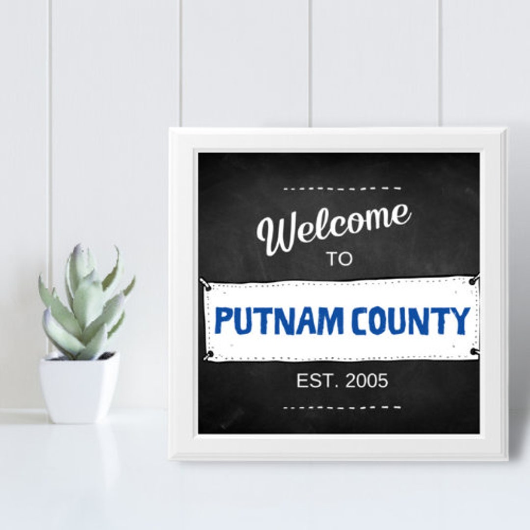 Putnam County City Sign Digital Print|25th Annual Putnam County ...