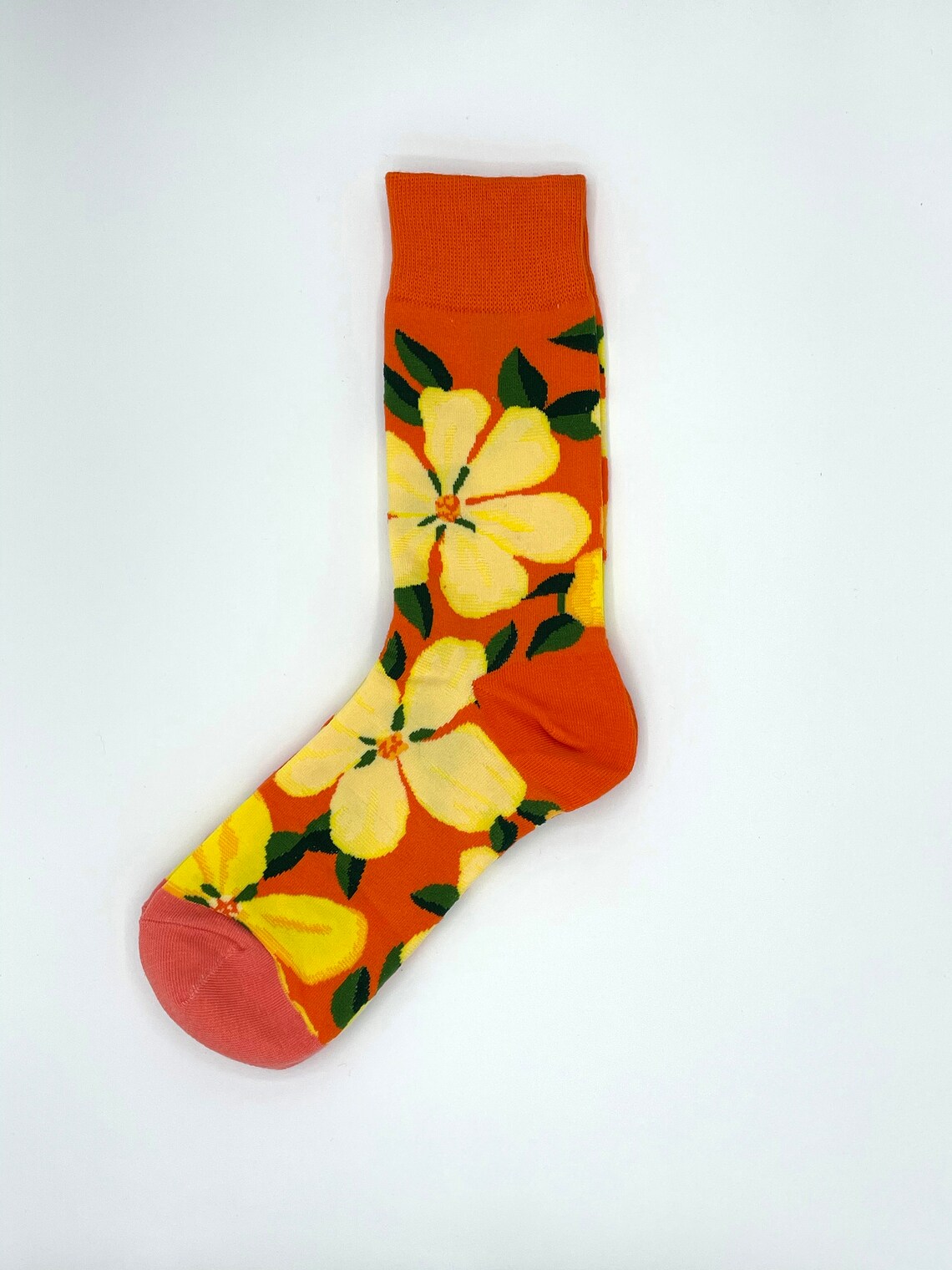 Flower Socks Floral Socks Fun Socks Colorful Socks | Etsy