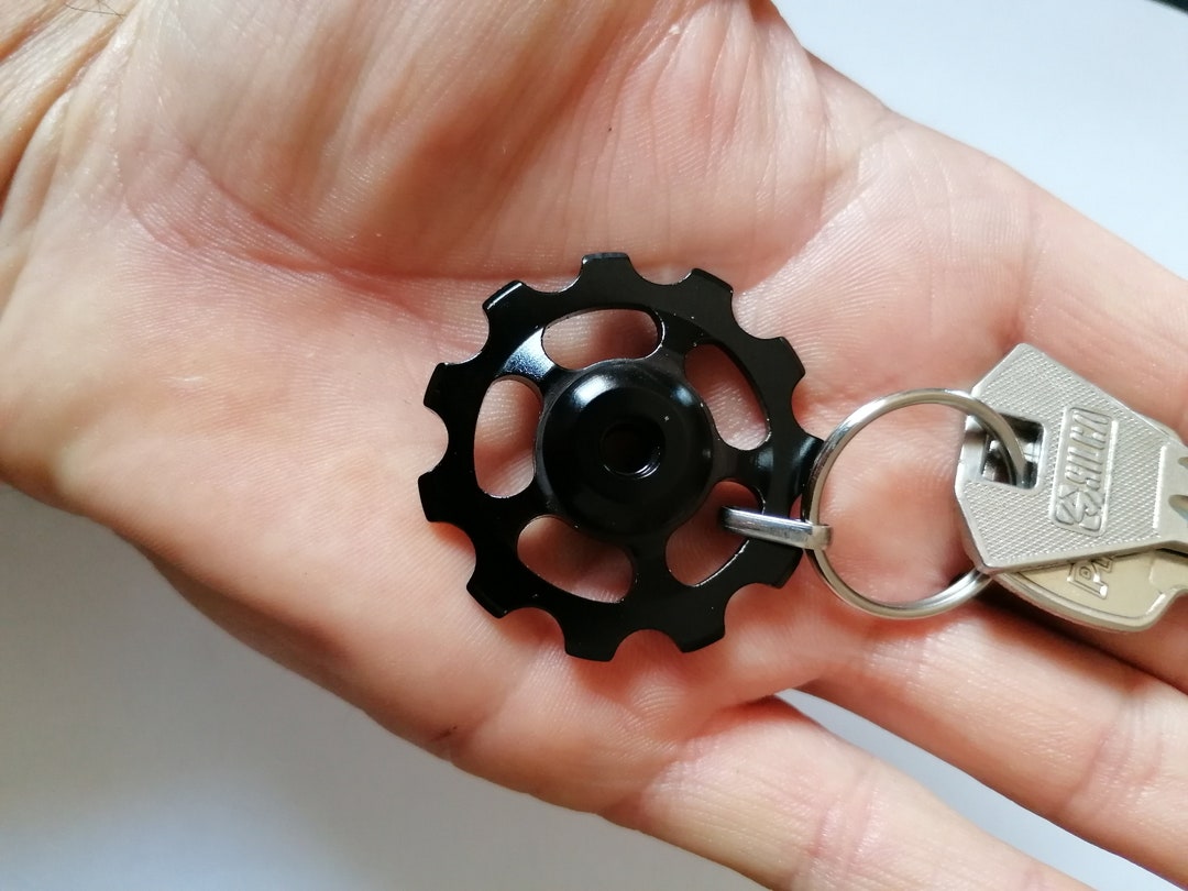 Keychain Made From Bicycle Gear Wheel Great for Bike Riders - Etsy