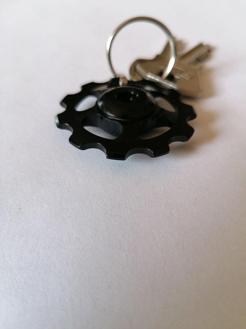 Keychain Made From Bicycle Gear Wheel Great for Bike Riders - Etsy