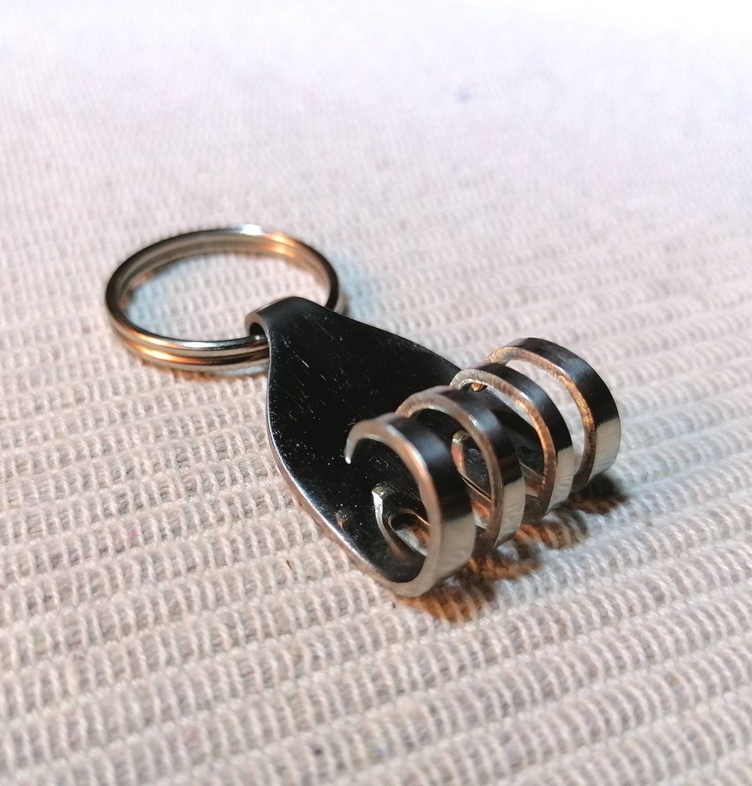 Fist Keychain Made From Old Fork,teens Key Fob, Handcrafted Keyring ...