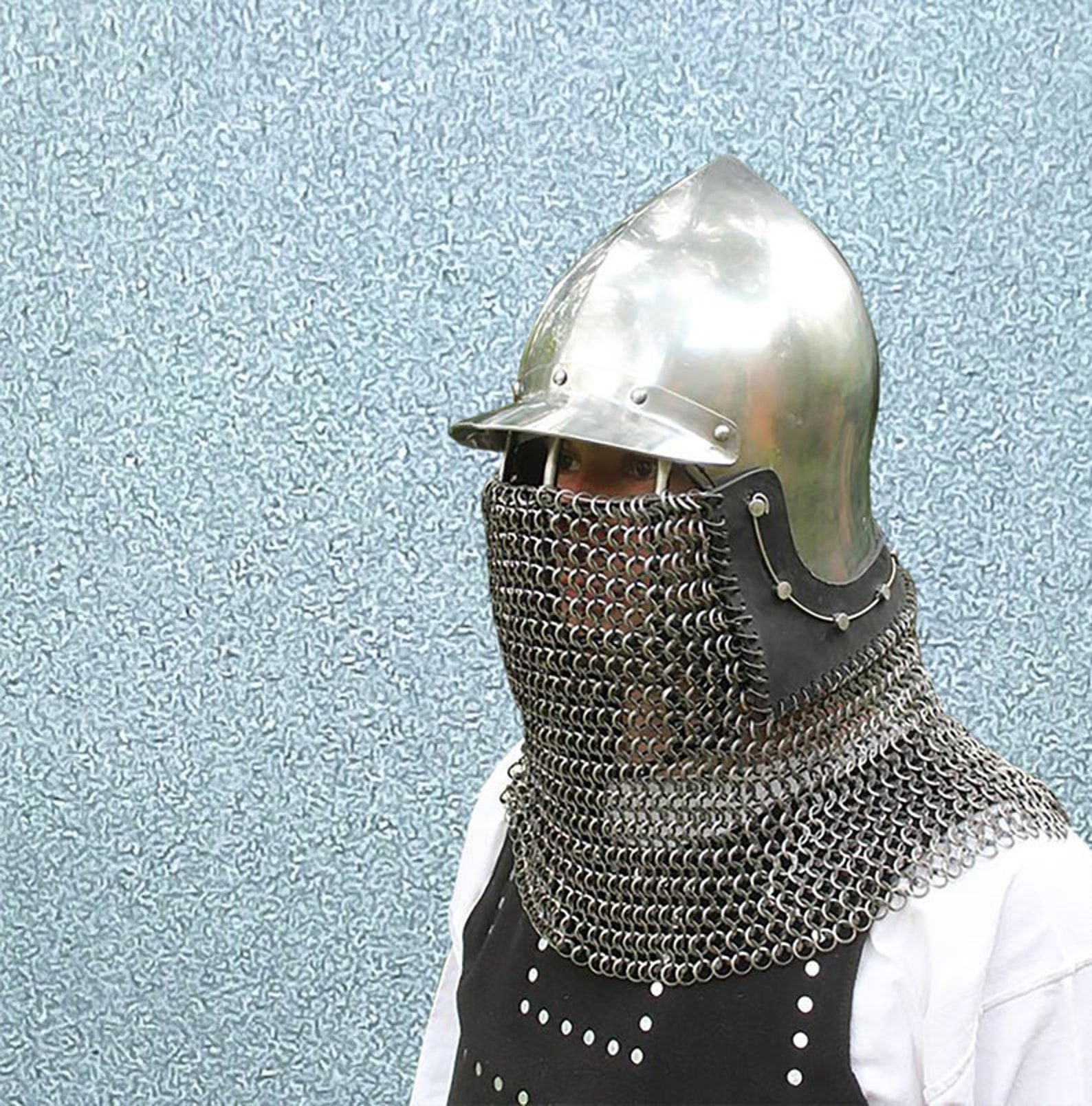 Knight Helmet Medieval Bascinet Full Contact Knights Bascinet | Etsy