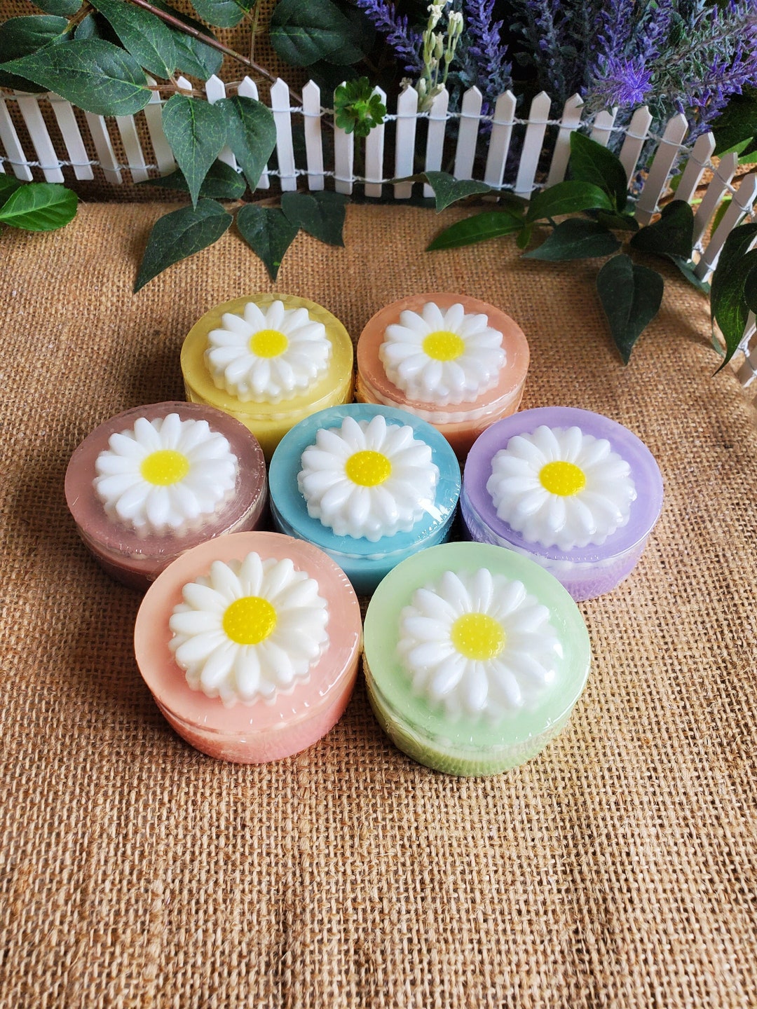Daisy Guest Soap-shower Favor 2.5oz Single Bar - Etsy