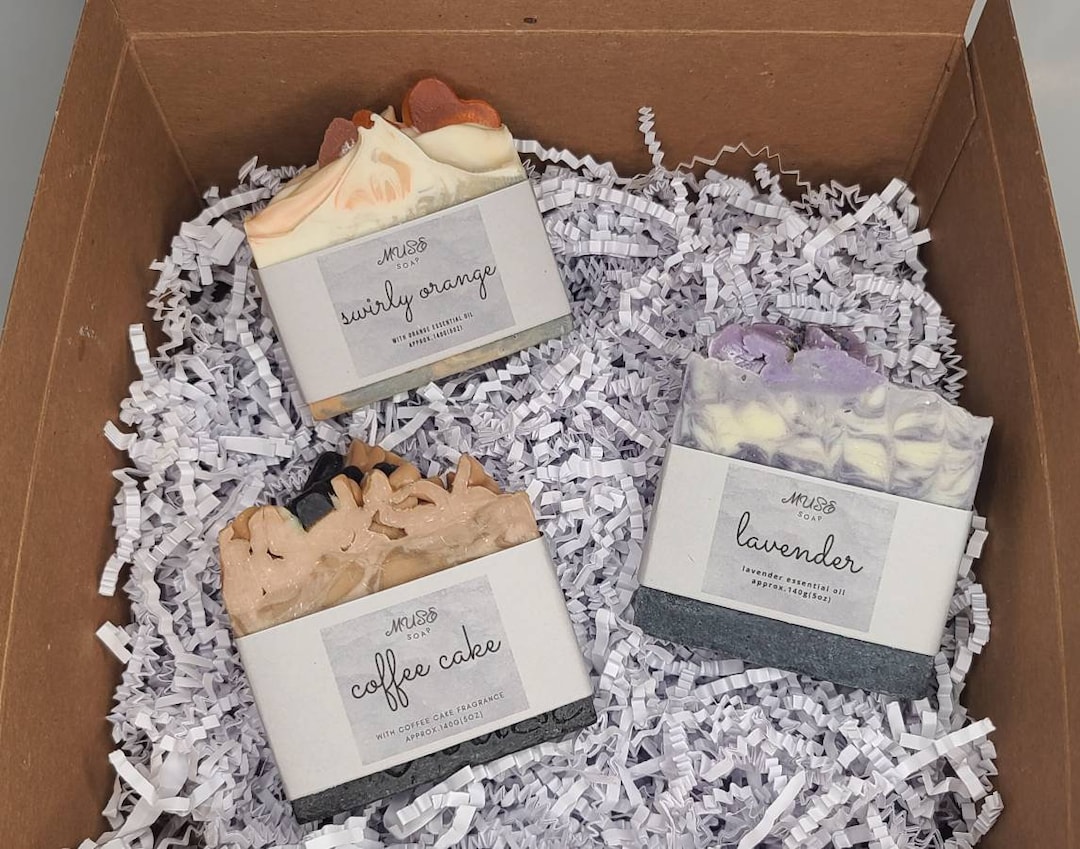 Soap Bars Gift Set - Etsy