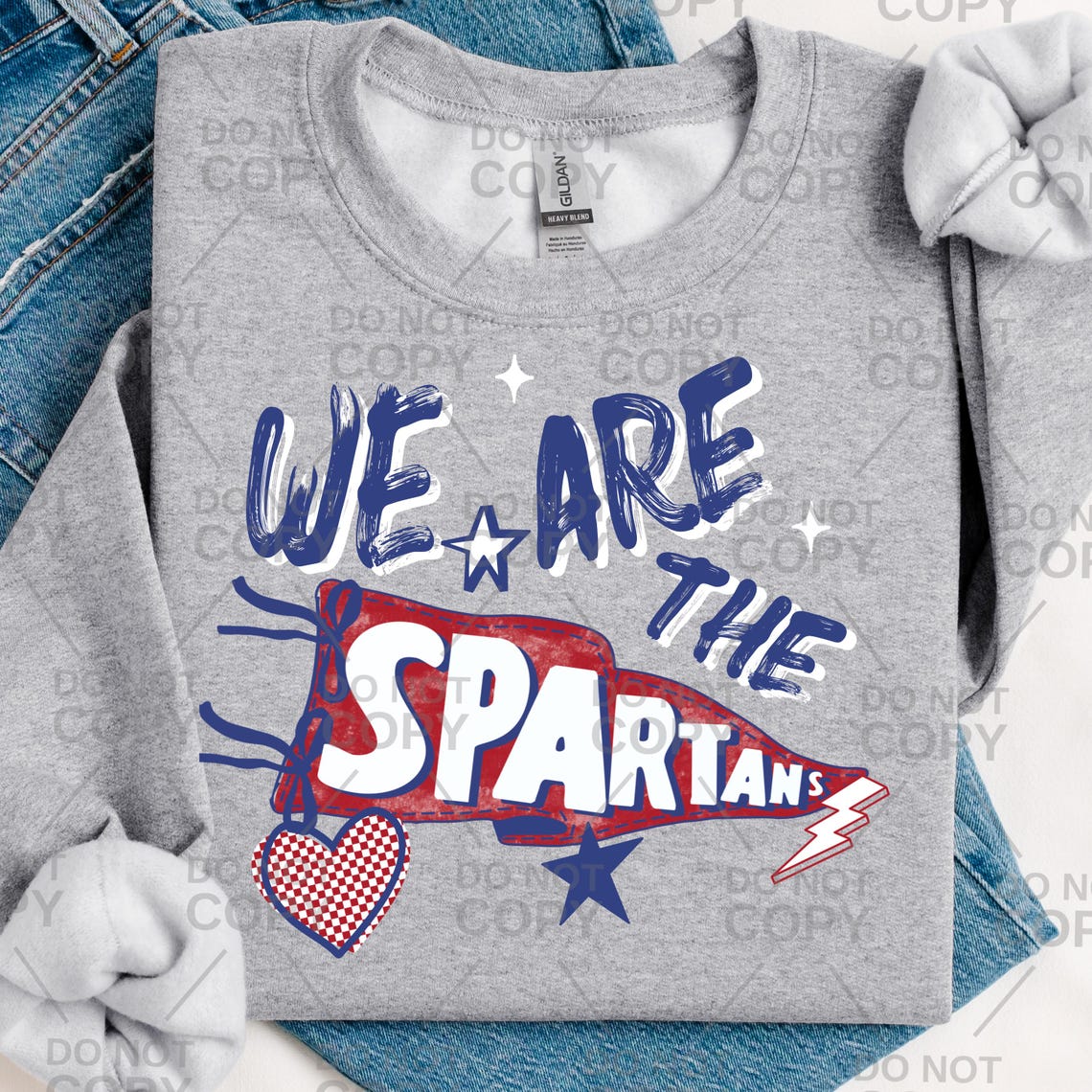 Custom Retro School Spirit PNG: Distressed Team Design (digital ...