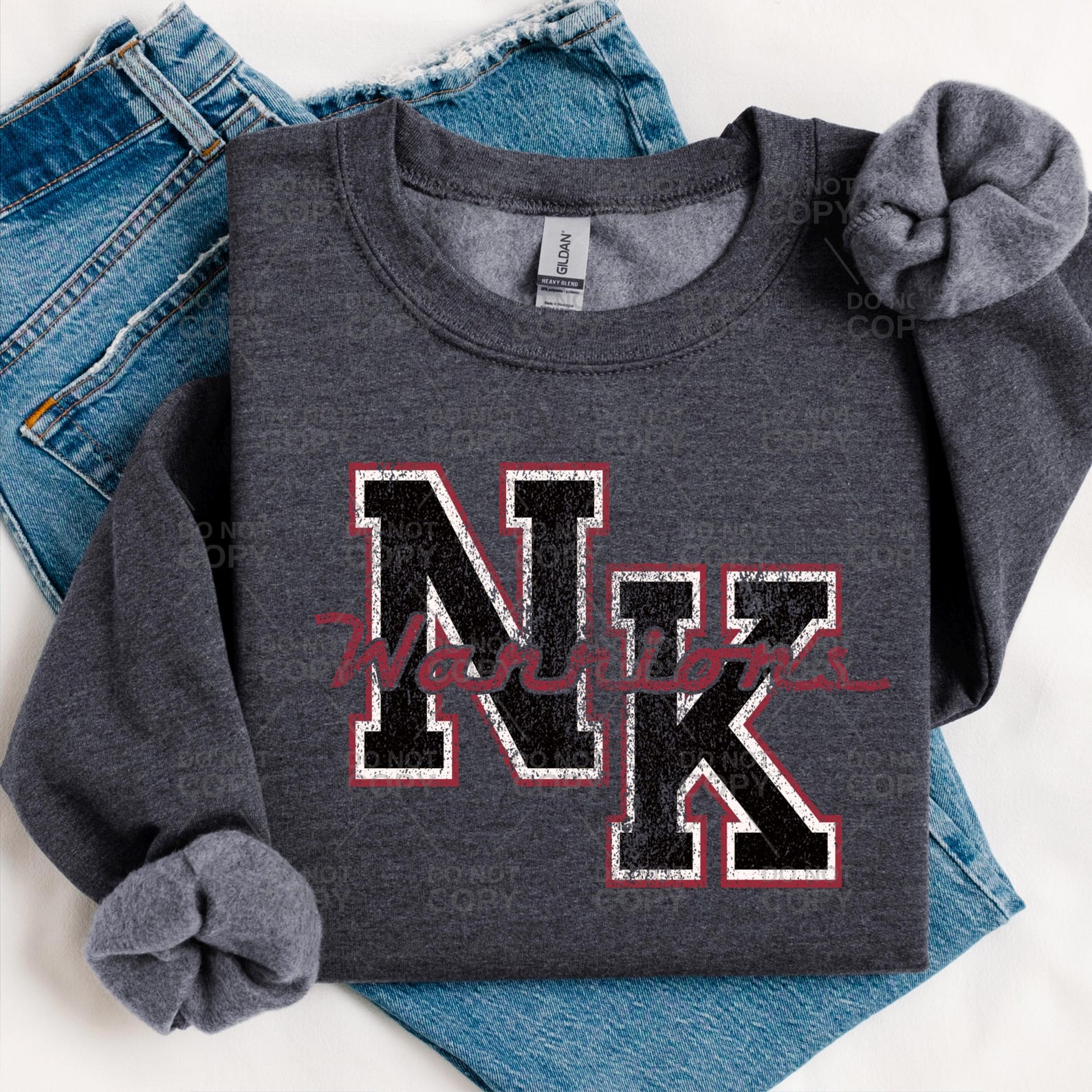 Custom Retro School Spirit PNG: Distressed Team Design (digital ...