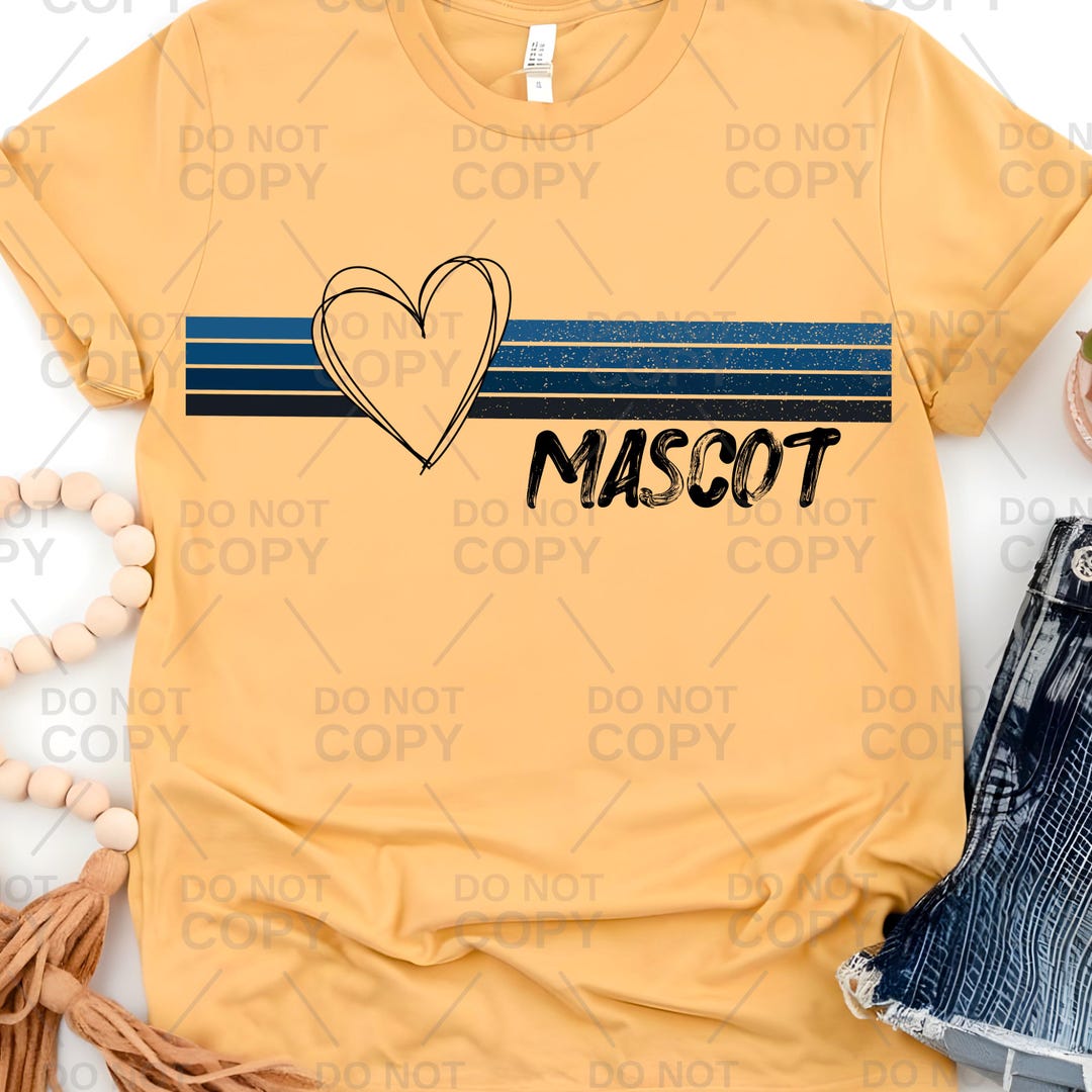 Custom Retro School Spirit PNG: Distressed Team Design (digital ...