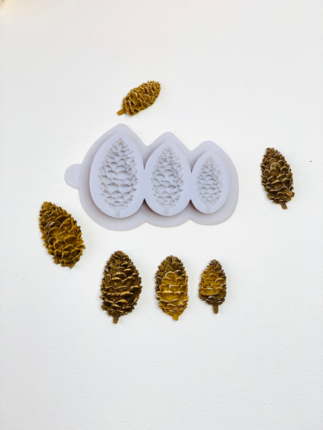 Pinecone Silicone Mold - 3 Different Sizes Pinecones Mold - Pine Cone ...