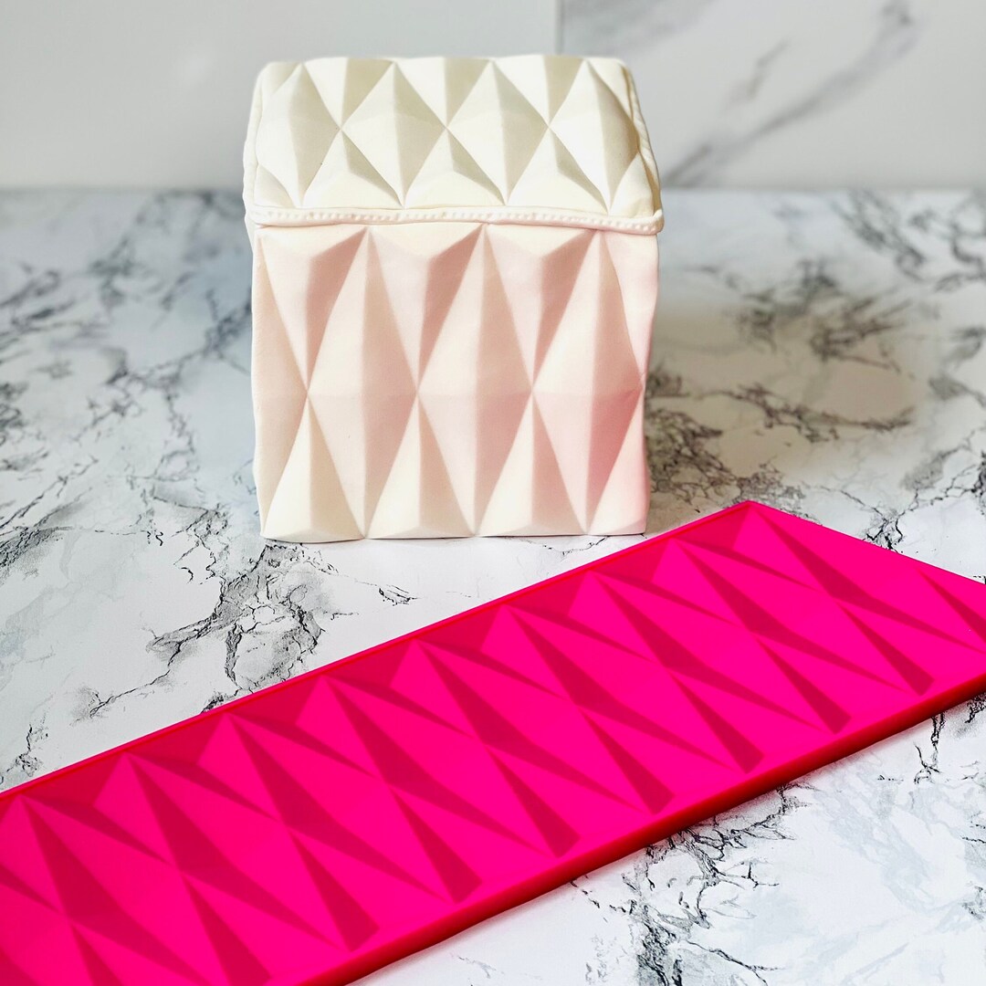Origami Cake Silicone Mold - Geometric Design, Fondant Decoration - Etsy