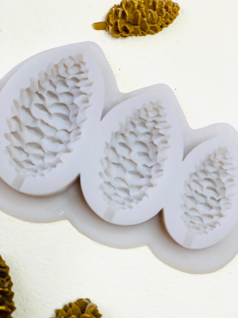 Pinecone Silicone Mold 3 Different Sizes Pinecones Mold Pine | Etsy