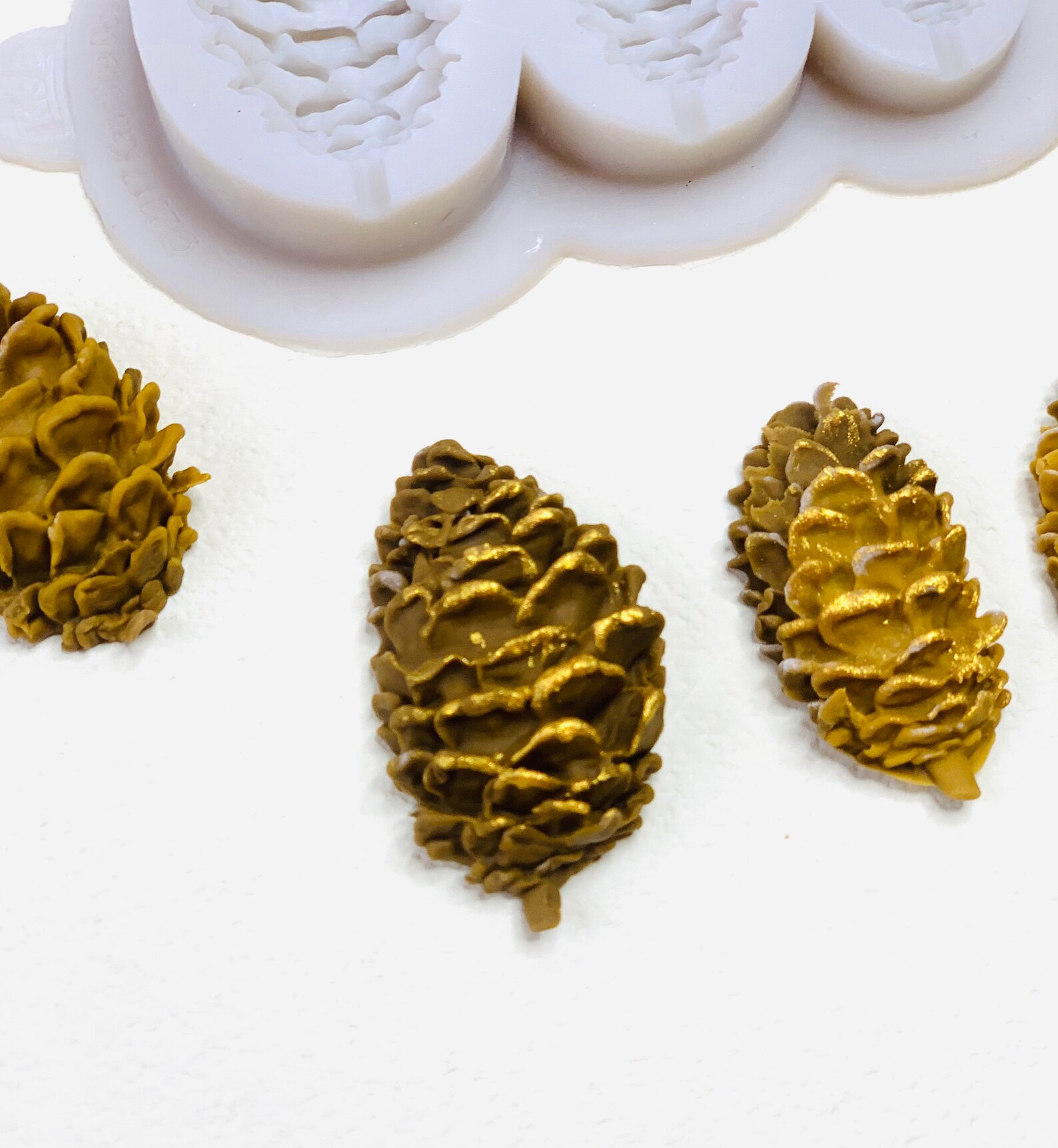 Pinecone Silicone Mold 3 Different Sizes Pinecones Mold Pine | Etsy