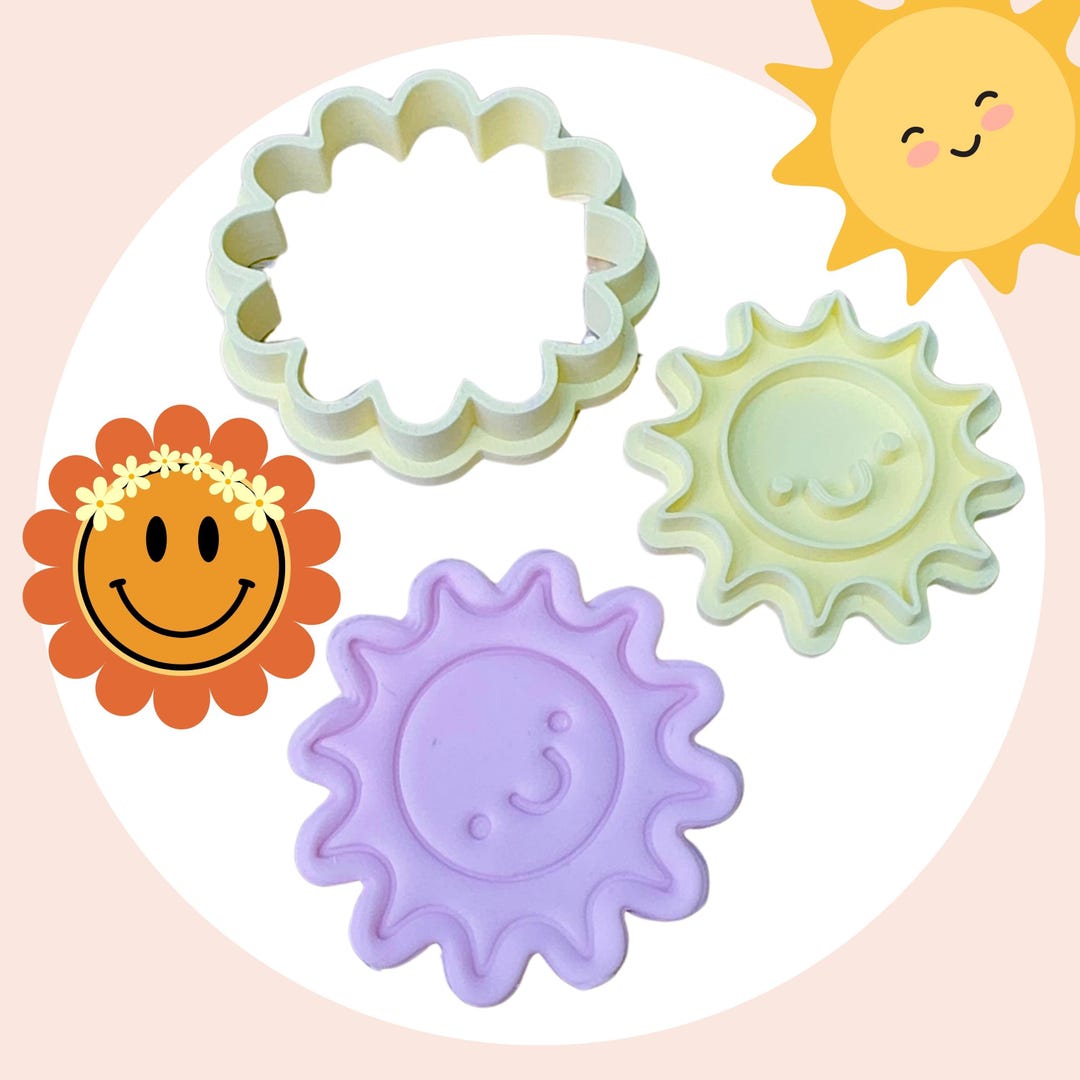 Smiley Face Emoji Cookie Cutter: Customizable Sizes & Colors - Etsy