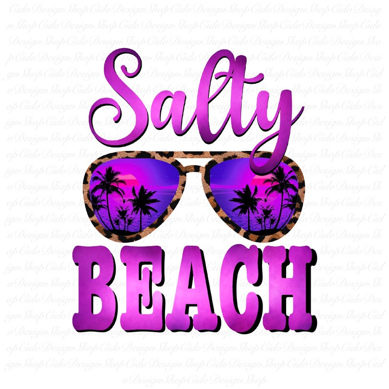 Salty Beach Png Summer Png Summer Design Beach Designs | Etsy