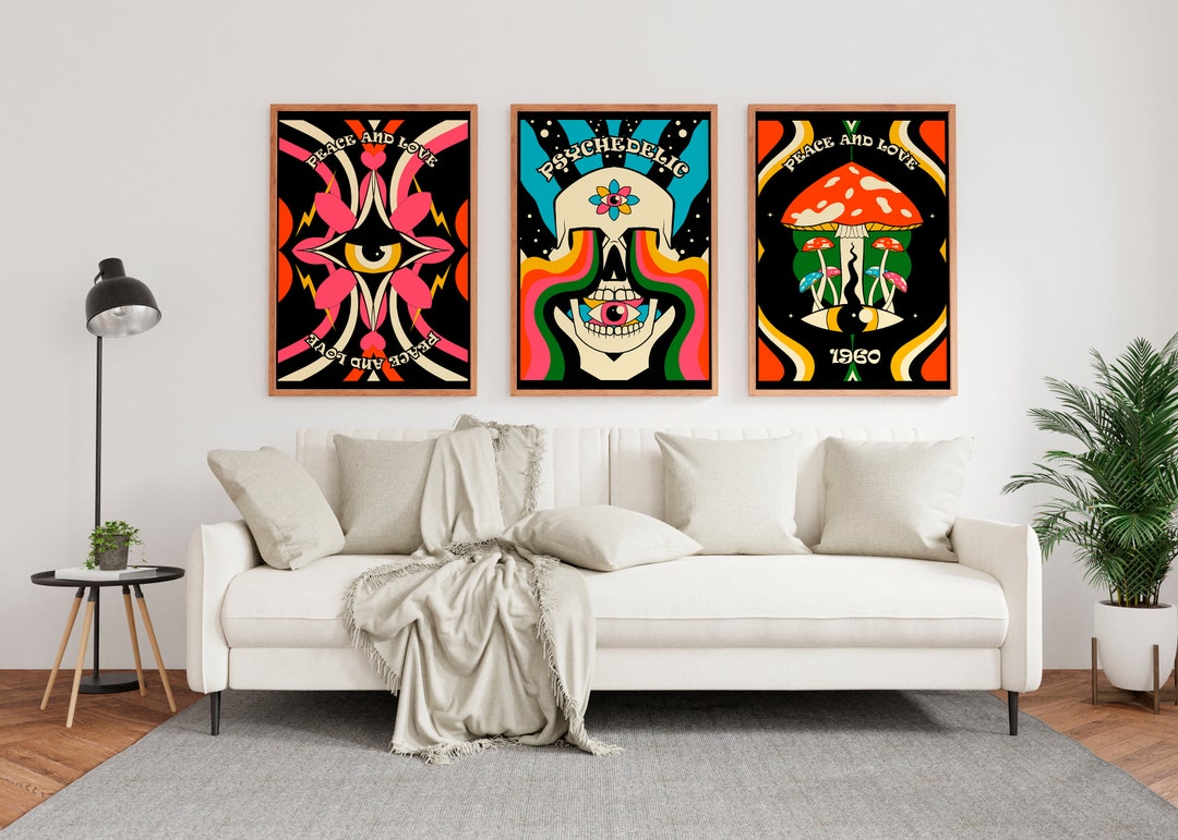 Gallery Wall Set of 3, Exhibition Poster Set, Art Wall Frame, Gallery ...