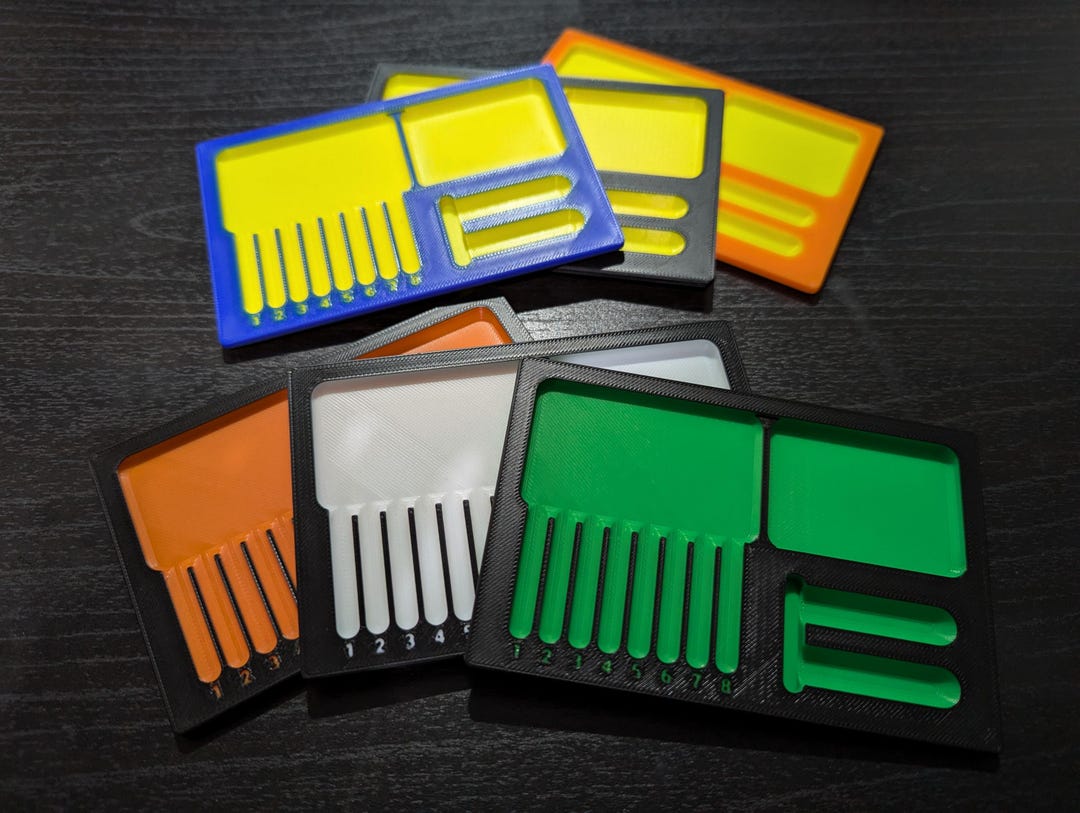 Multi-color LPL Style Lock Pinning Tray for Locksmiths and Locksport ...