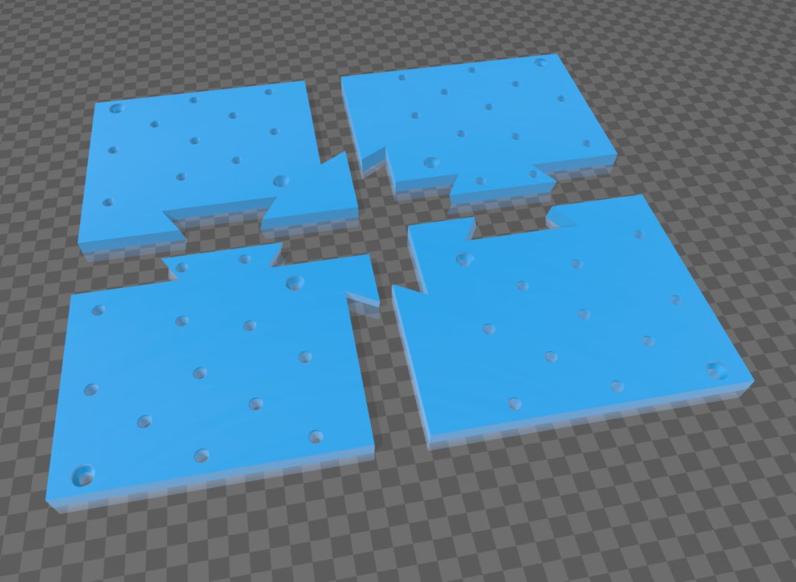 3d-printable Modular Spoilboard for Sainsmart Genmitsu 3030-prover MAX ...