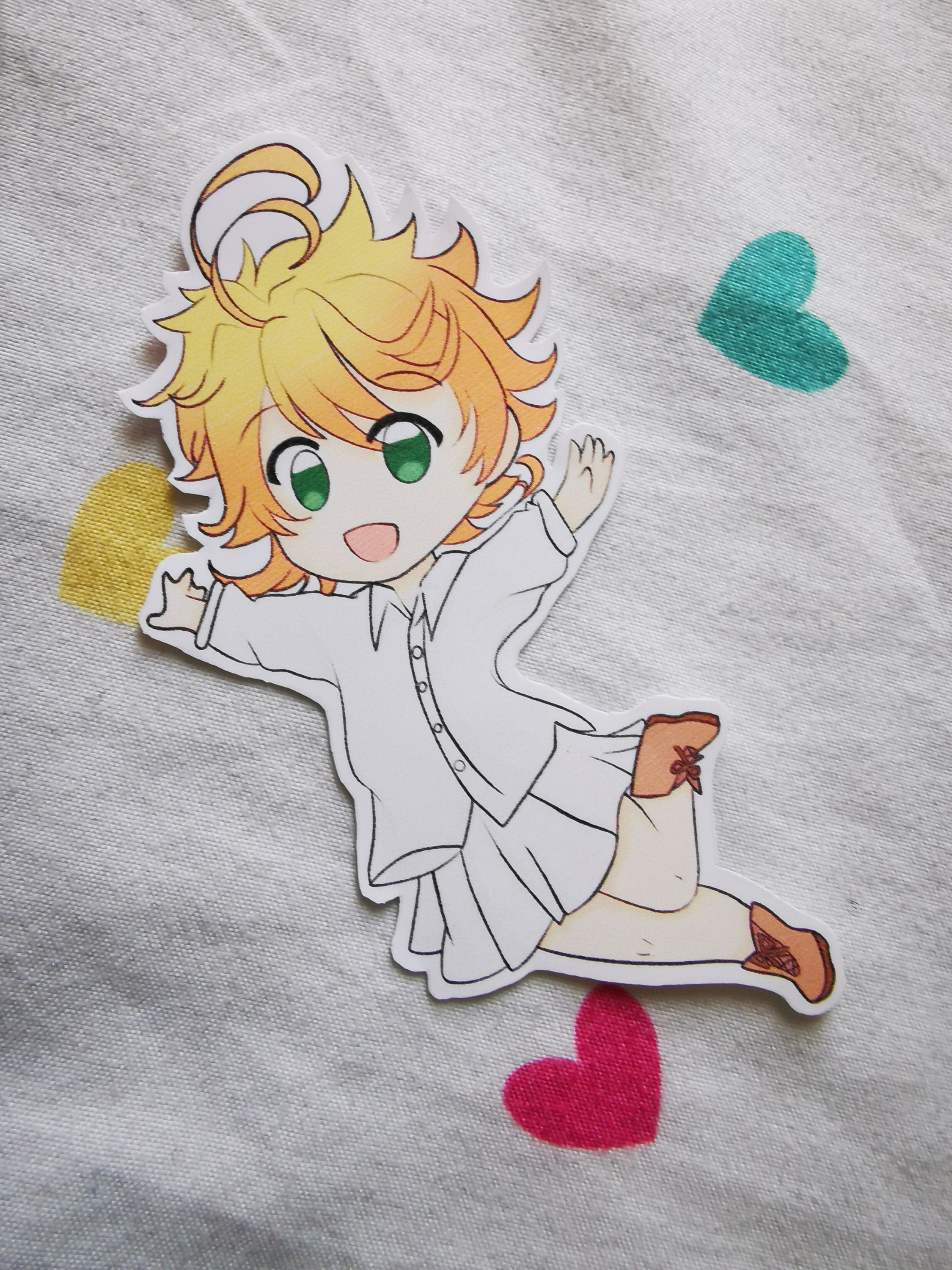 The Promised Neverland Chibi Vinyl Stickers - Etsy Canada