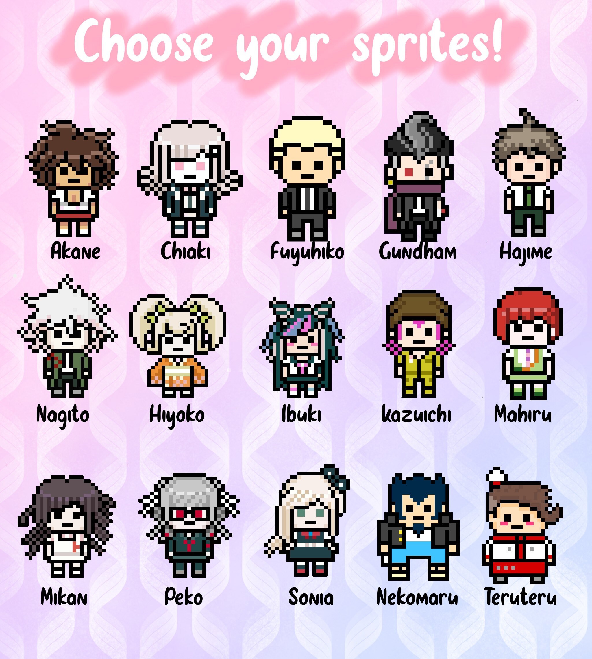 DR Pixel Banner Garland - Etsy