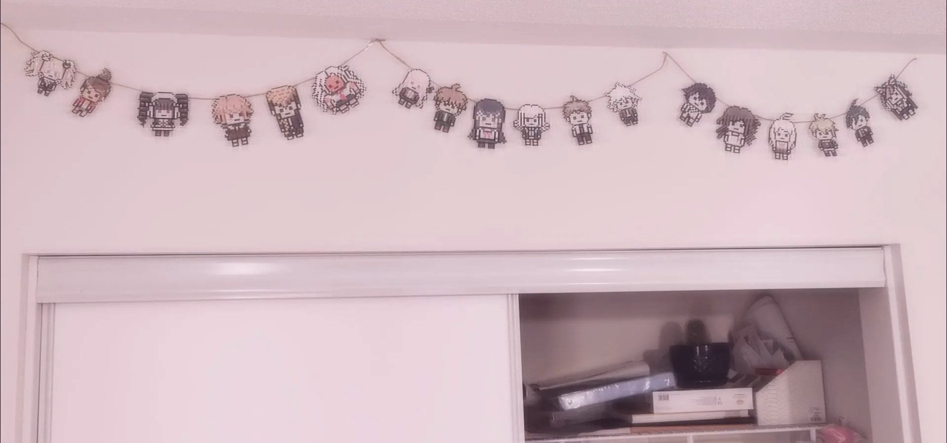 DR Pixel Banner Garland - Etsy