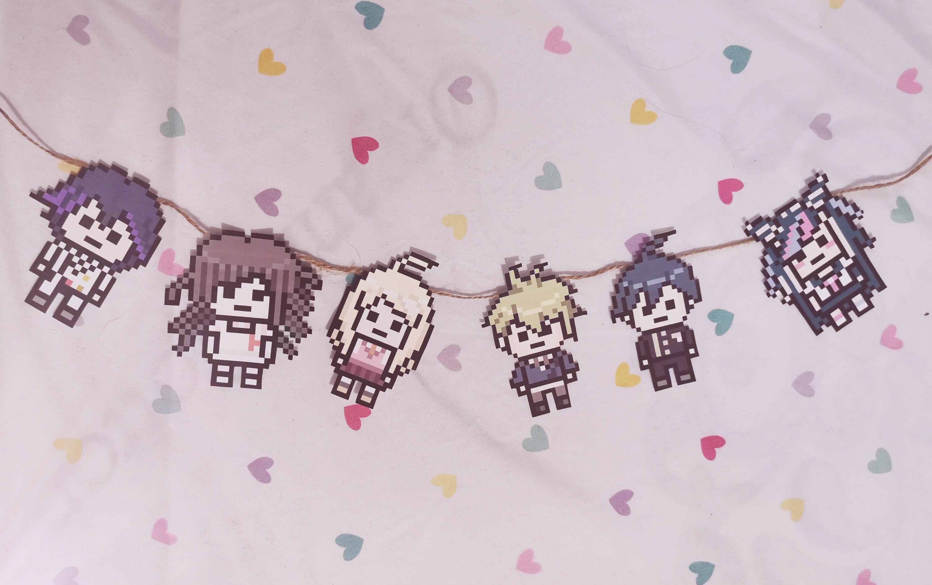 DR Pixel Banner Garland - Etsy