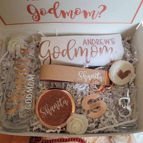 Godmother Proposal Gift Box Madrina Gift Box Personalized - Etsy