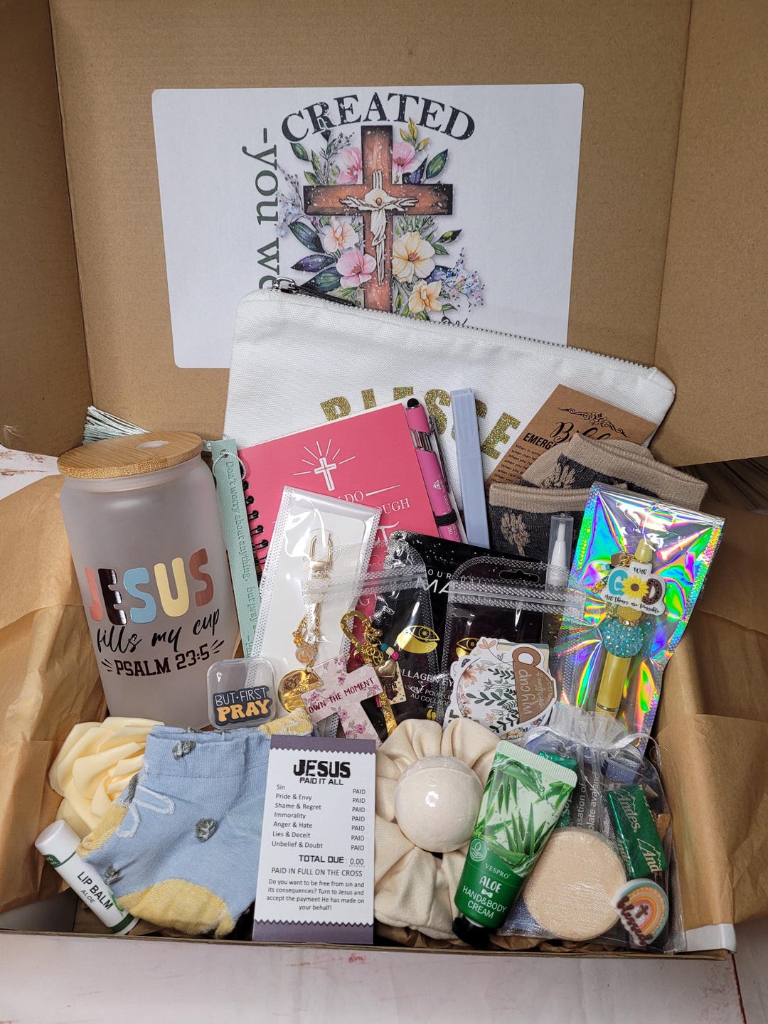 Faith & Self-care Mystery Box | Handmade Christian Gifts | Spiritual ...