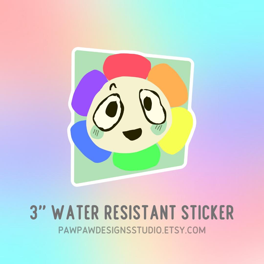 3" Dandy's World - Dandy Sticker, Handmade Sticker, Roblox Sticker ...