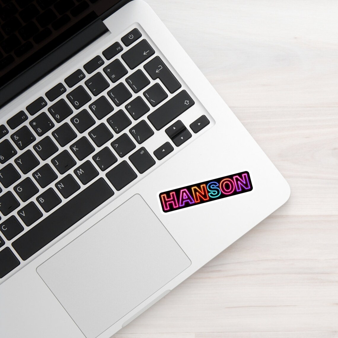 Neon Hanson Water-resistant Sticker, Hanson Sticker, Hanson Fan Sticker ...