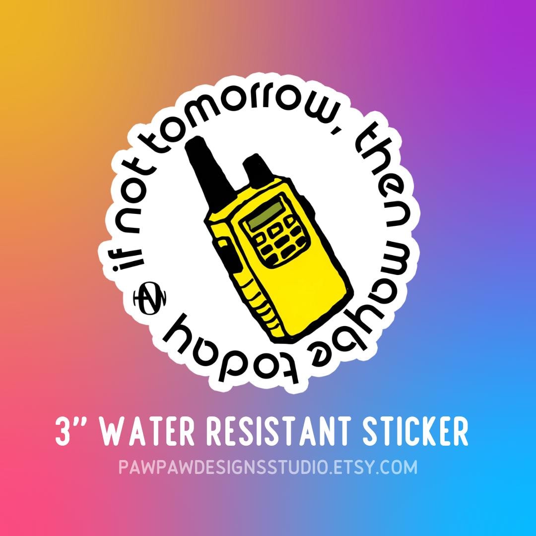 Hanson Man From Milwaukee Walkie Talkie Water Resistant Sticker, Hanson ...