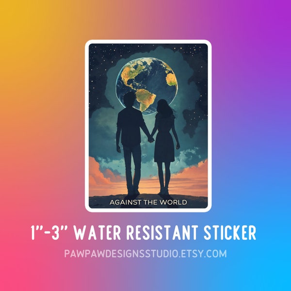 You and Me Against the World - Etsy