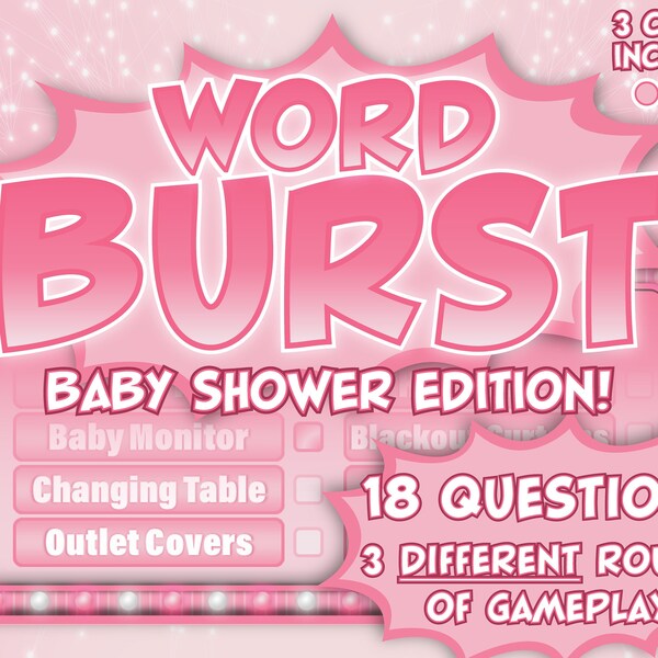 Virtual Baby Shower Powerpoint - Etsy