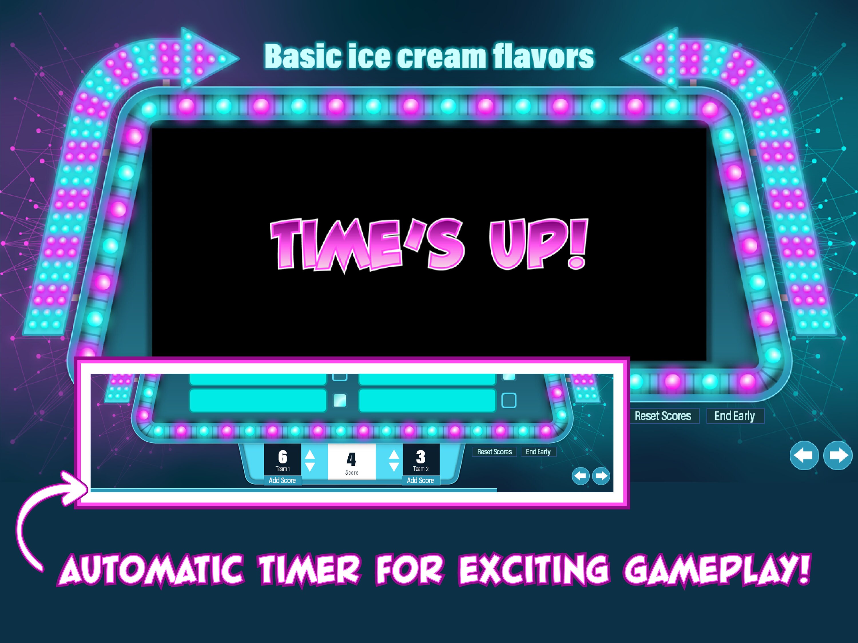 Word Burst Game | Editable Powerpoint W/scoreboard, Timer, Music ...