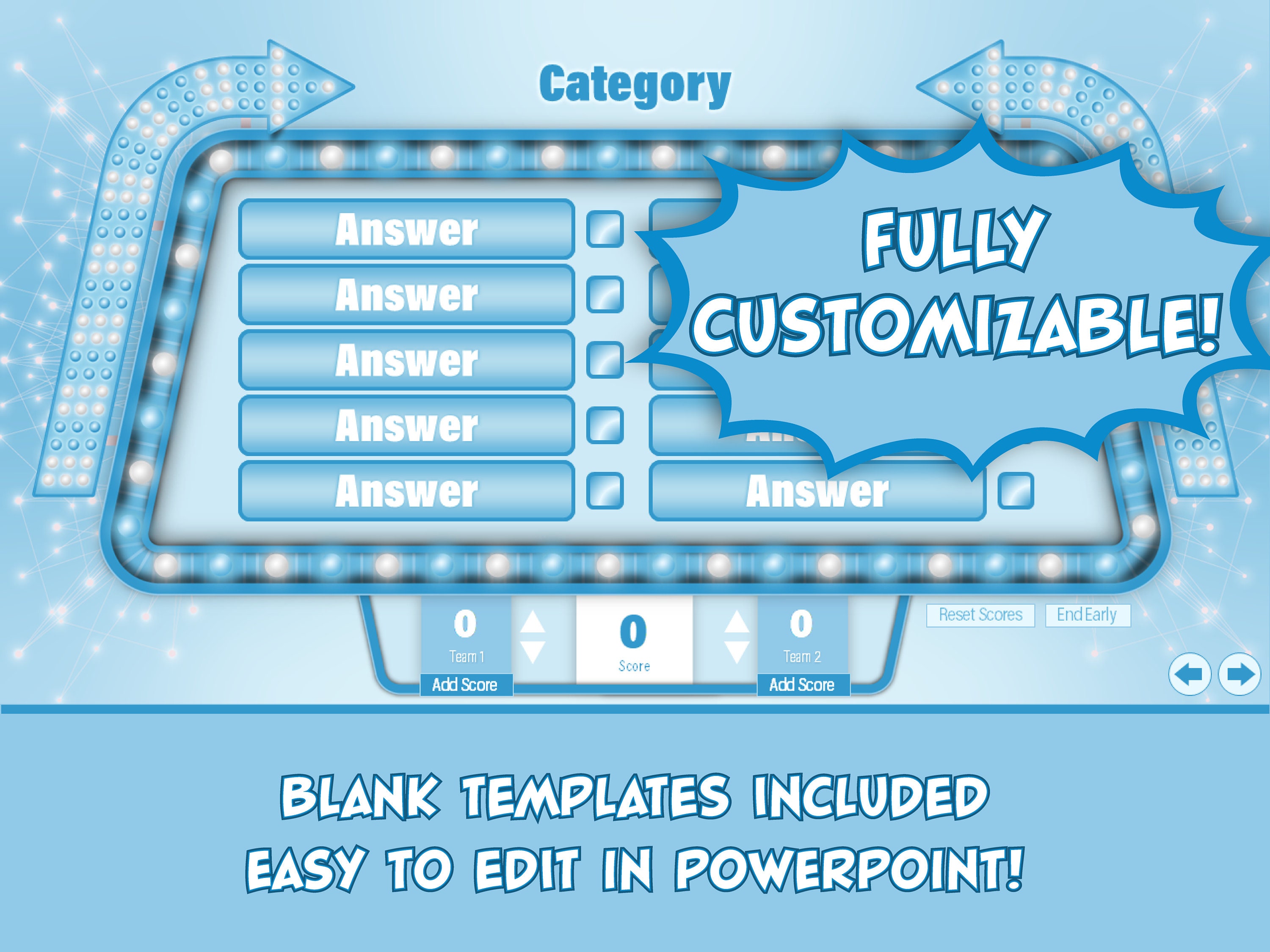 Baby Shower Word Burst Game – Powerpoint Game – Customizable With Timer ...