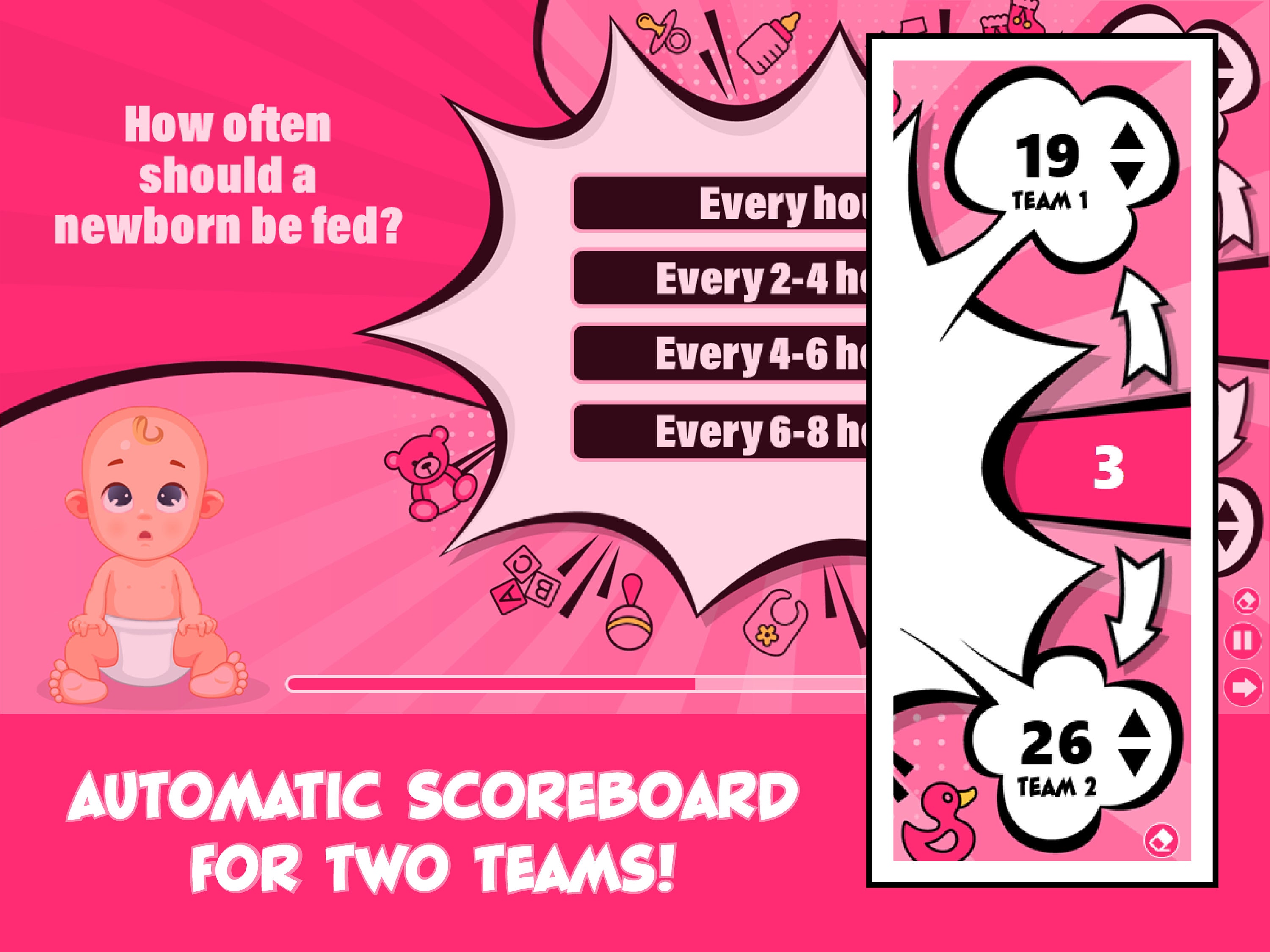 Baby Shower Time Bomb Trivia Powerpoint Game Customizable With Timer ...