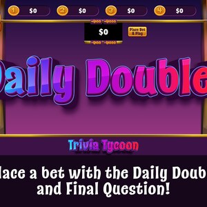 Custom Trivia Tycoon Powerpoint Game – Custom Questions – With Timer ...