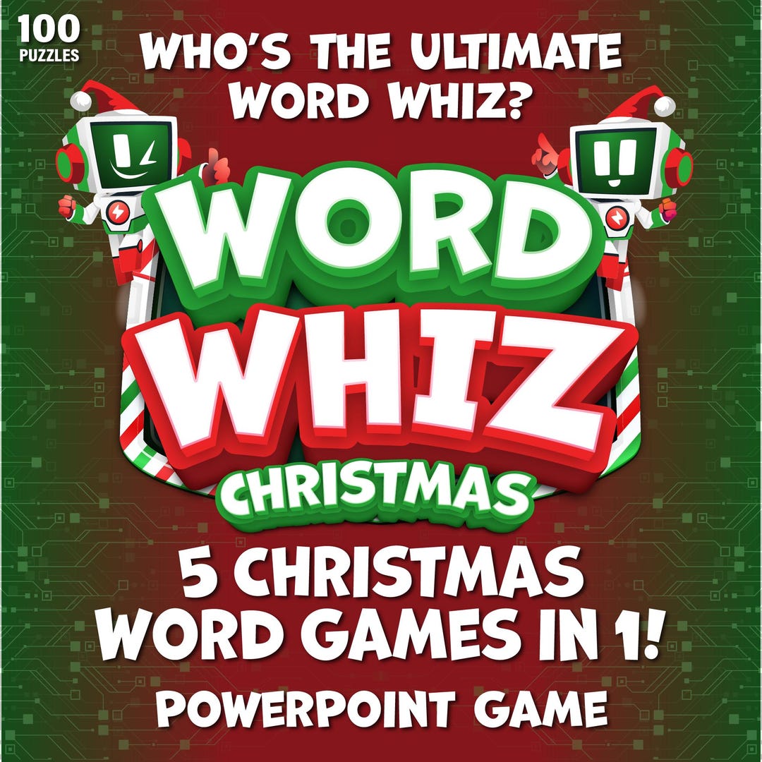 Christmas Word Whiz Game – Interactive Powerpoint With Scoreboard ...