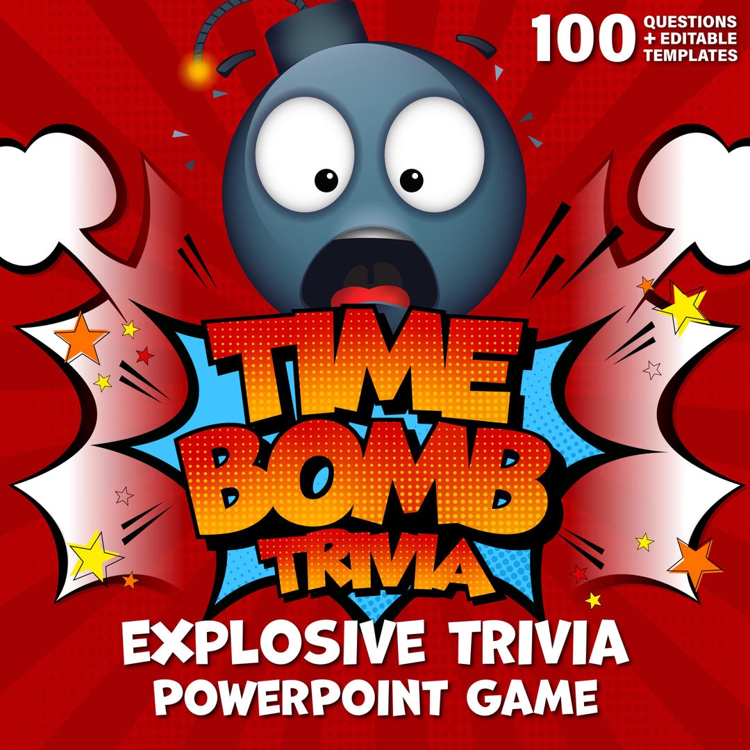 Time Bomb Trivia Game – Interactive Powerpoint With Scoreboard (family ...