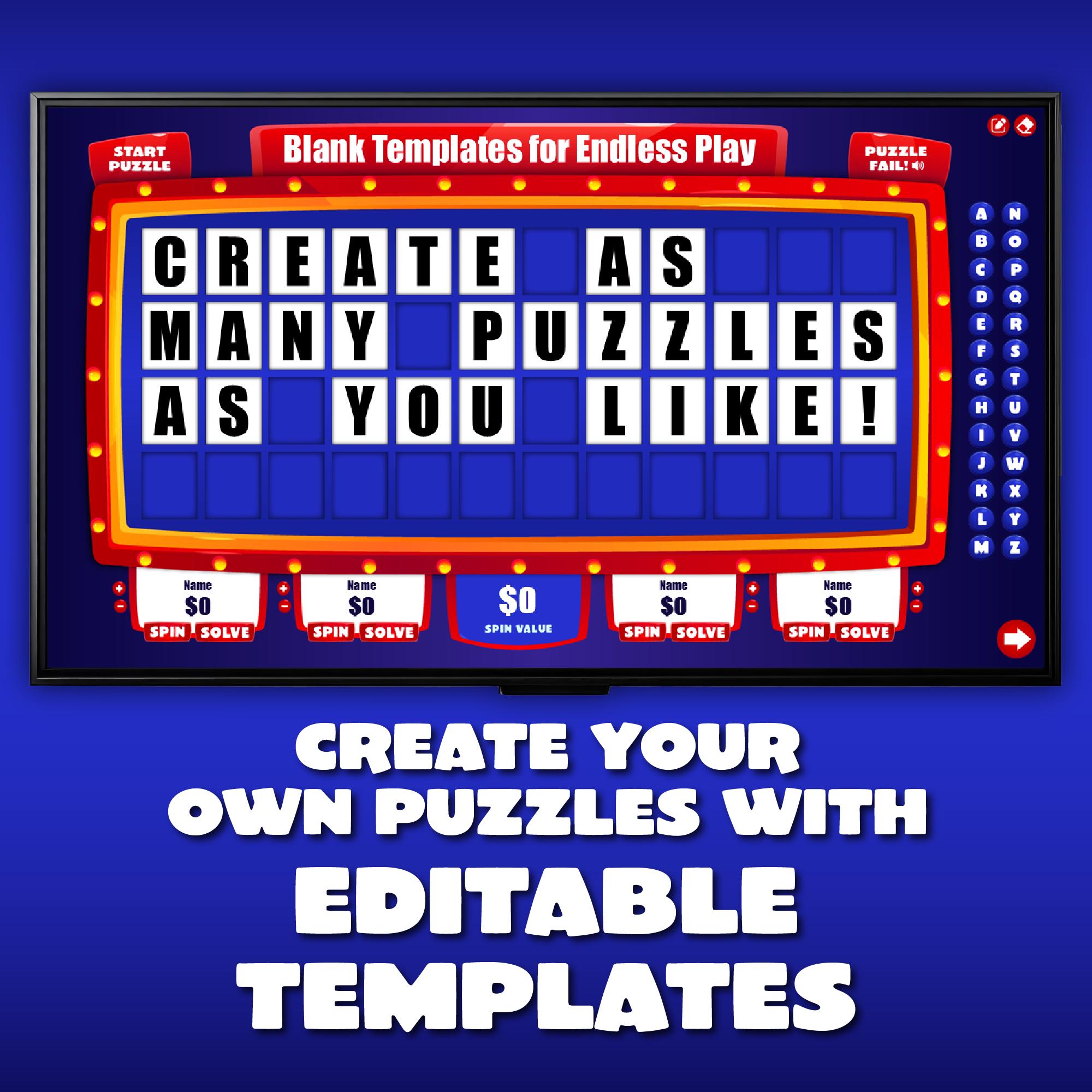 Spin It to Win It Game – Interactive Powerpoint W/scoreboard (family ...