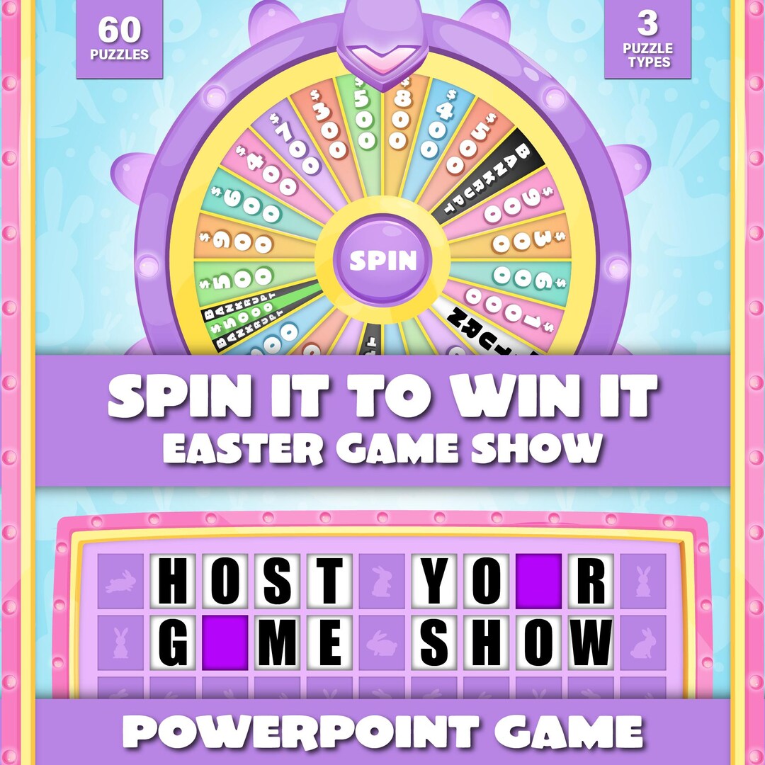 Easter Powerpoint Word Game – Spin It to Win It With 3 Interactive ...