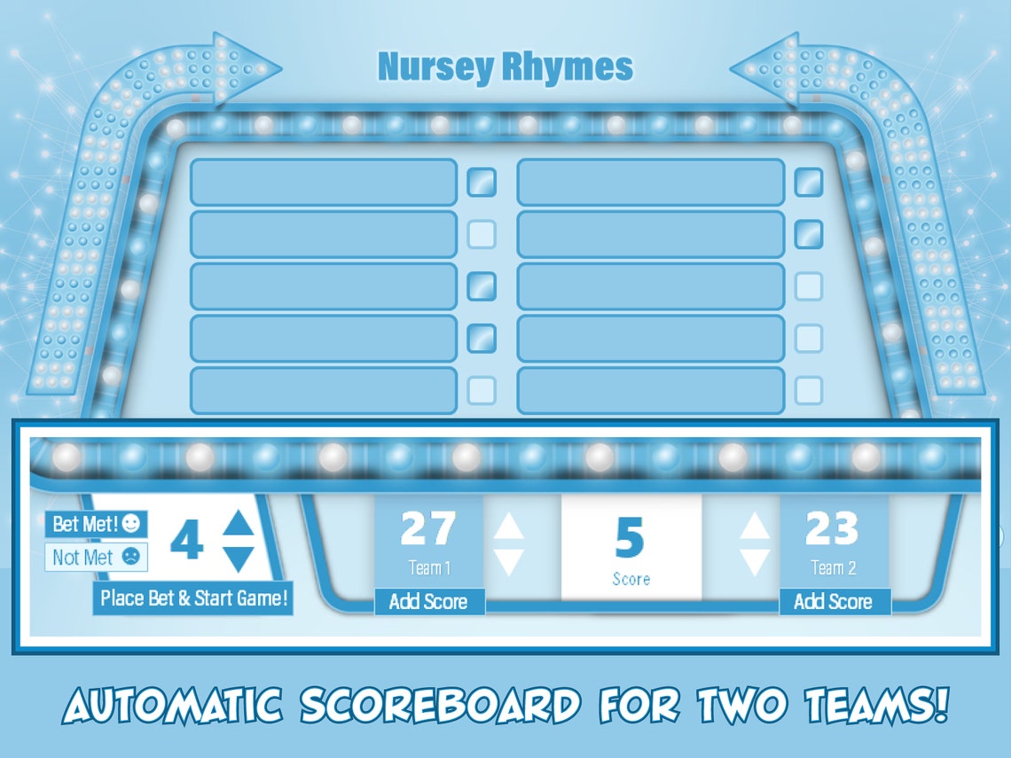 Baby Shower Word Burst Game Powerpoint Game Customizable With Timer ...