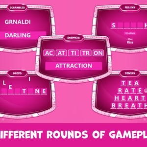 Valentine's Day Word Whiz | 5 Interactive Word Games for Families ...