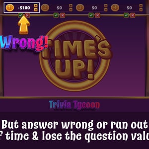 Custom Trivia Tycoon Powerpoint Game – Custom Questions – With Timer ...